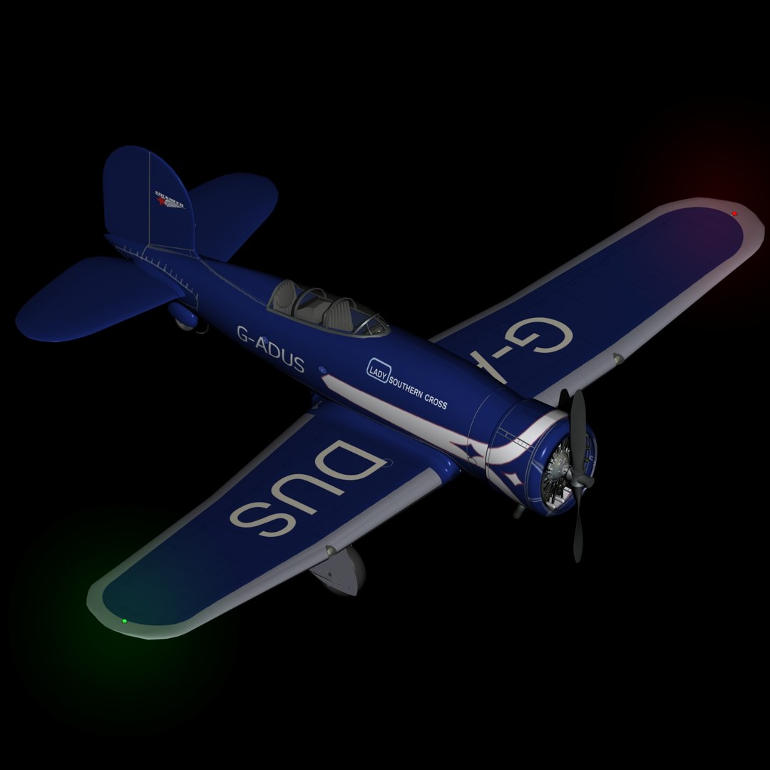 Historic Lockheed Altair 3D Model - TurboSquid 1395678