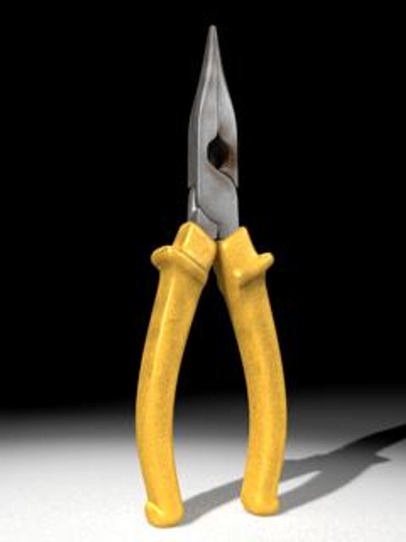 3d model pliers tool