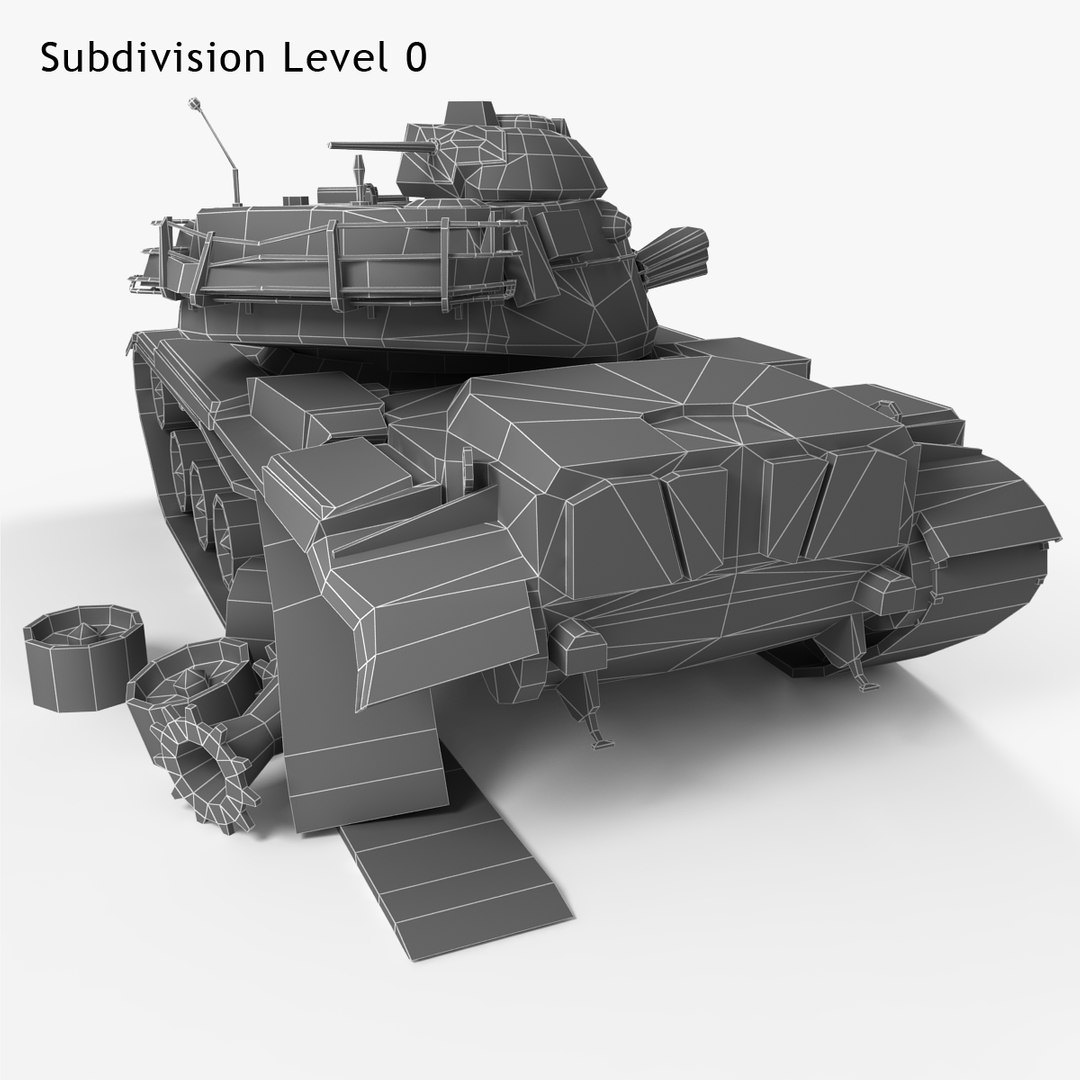 3d Model Real Time M60