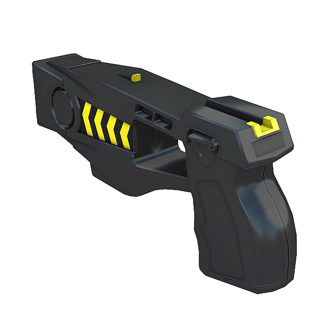 3d model stun guns