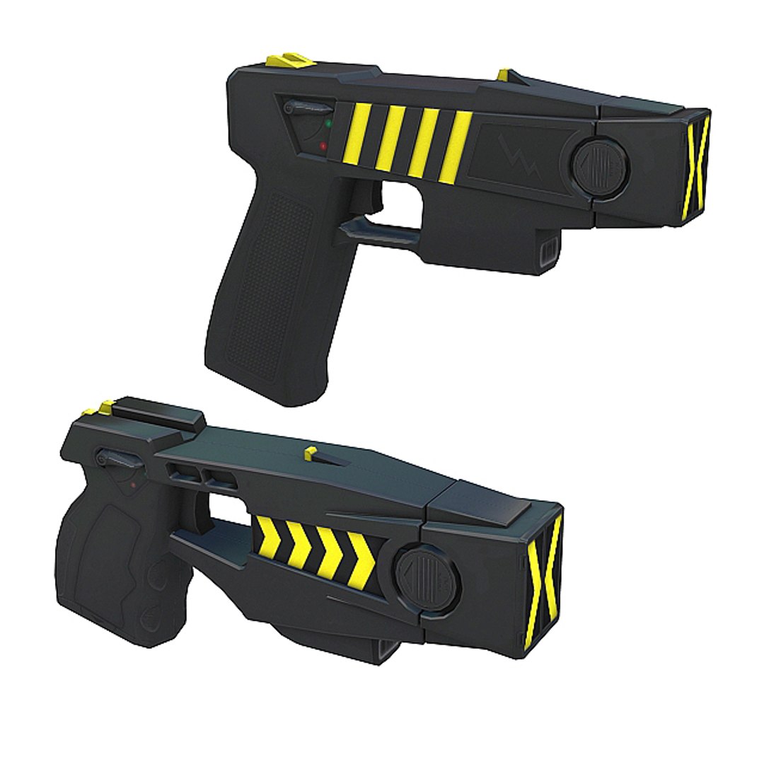 3d model stun guns