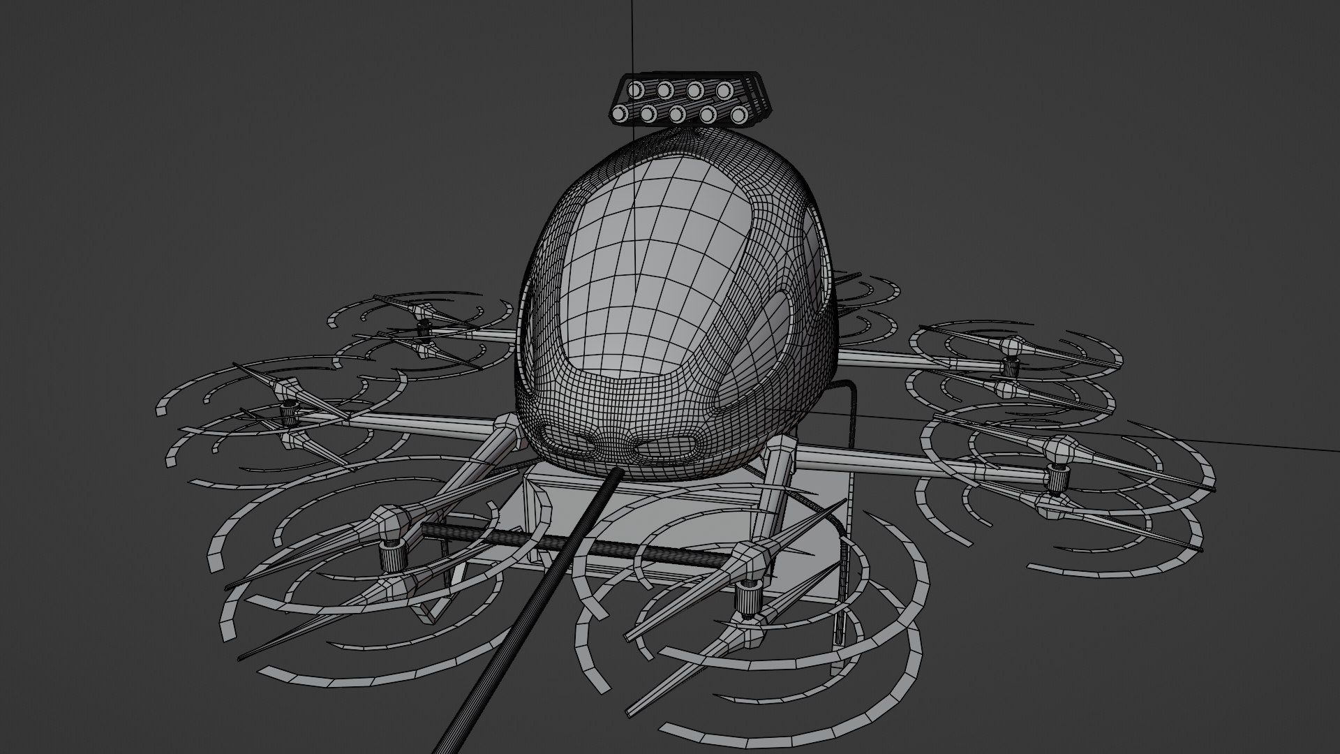 Firefighting Drones 3D Model - TurboSquid 2182151