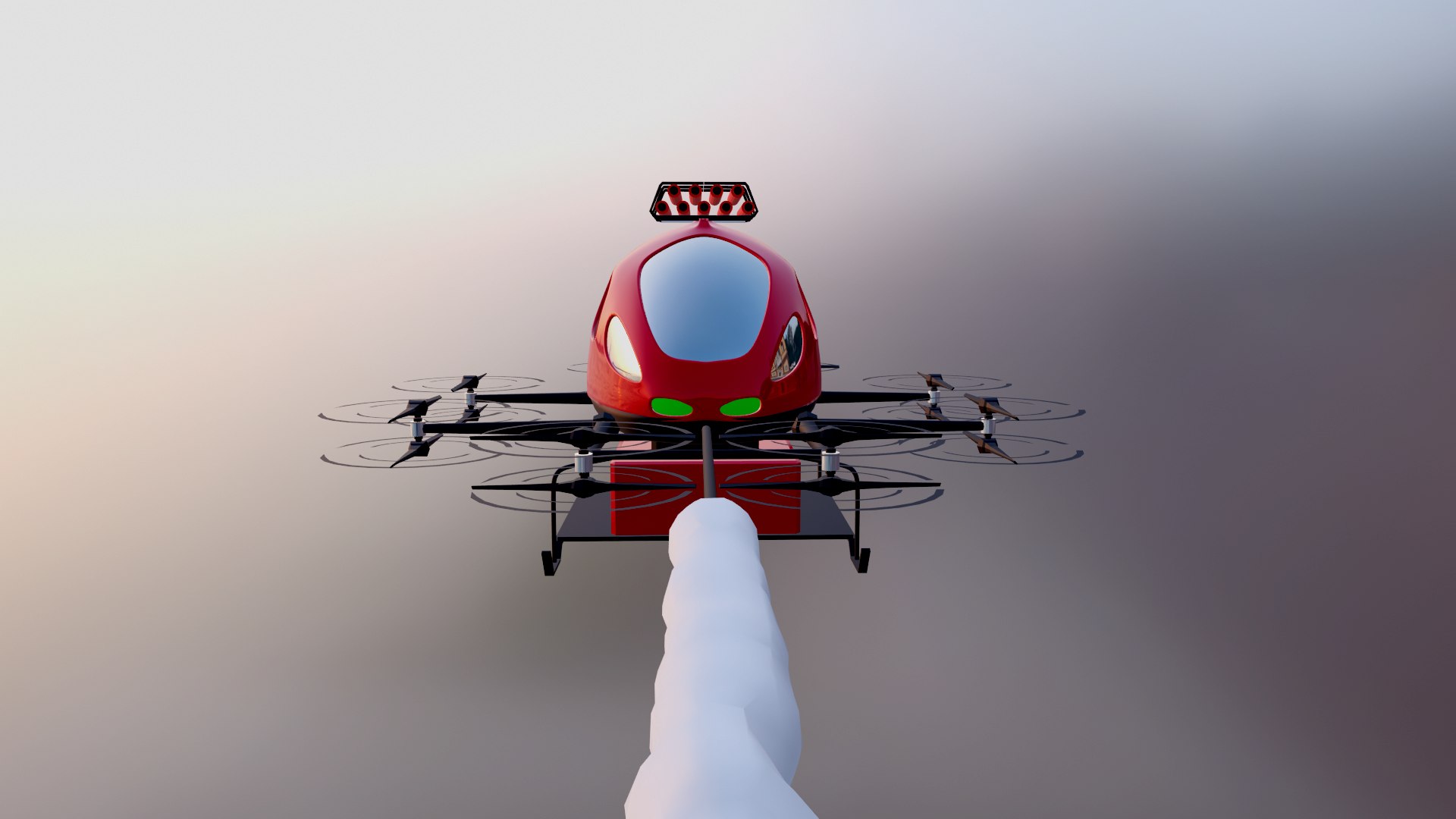 Firefighting Drones 3D Model - TurboSquid 2182151