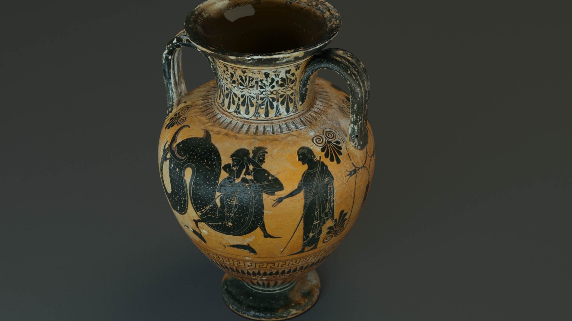Ancient Greek Amphora In High Resolution 3D Model - TurboSquid 1891409
