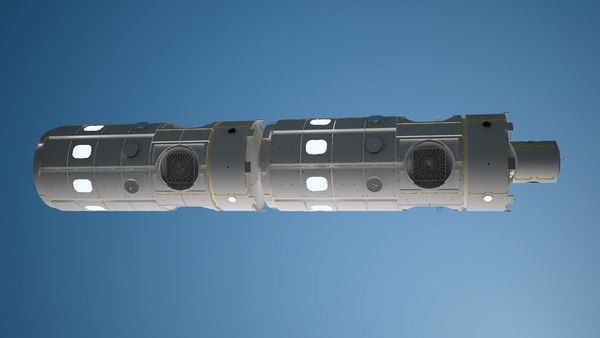 Os módulos hub Axiom AxH1 e AxH2 Modelo 3D - TurboSquid 1922465