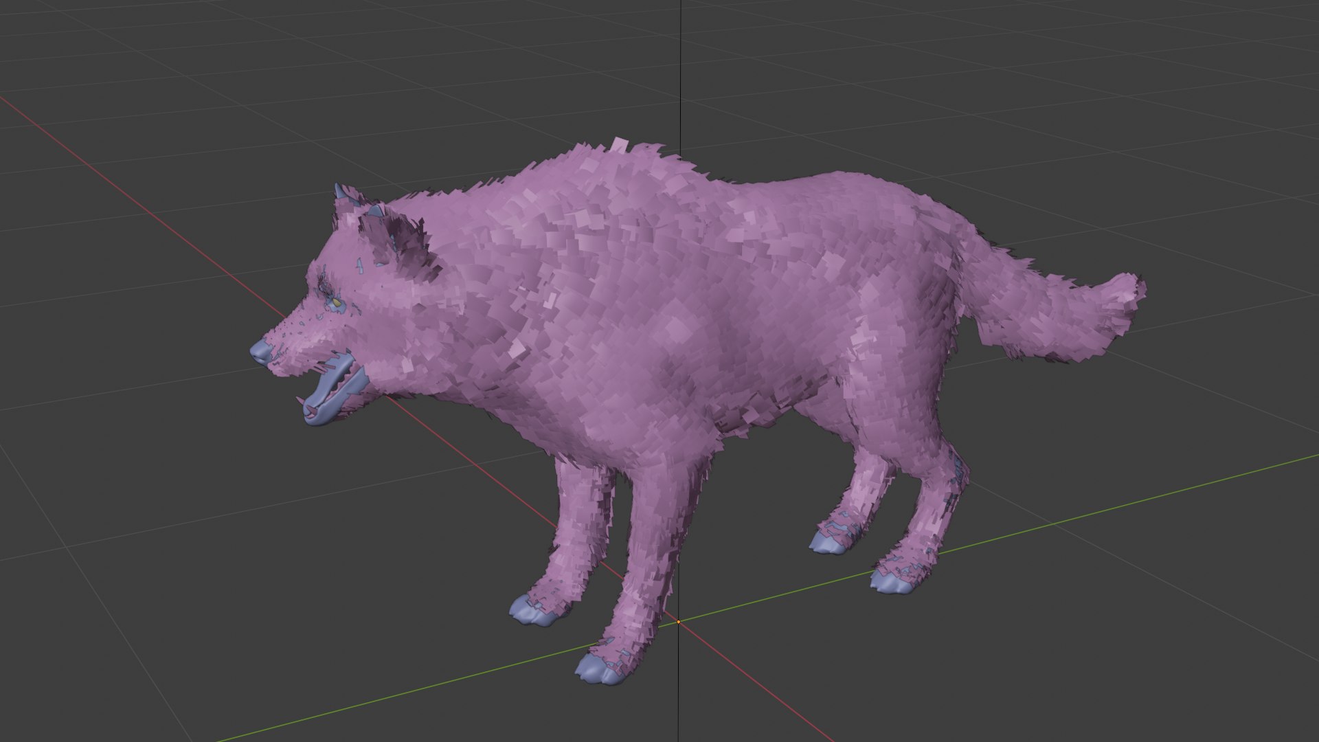 3D Wolf White Model - TurboSquid 2404970
