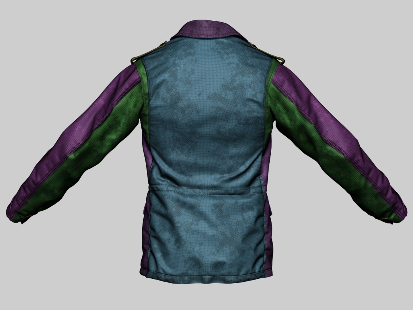 3D M65 Jacket - TurboSquid 1360018