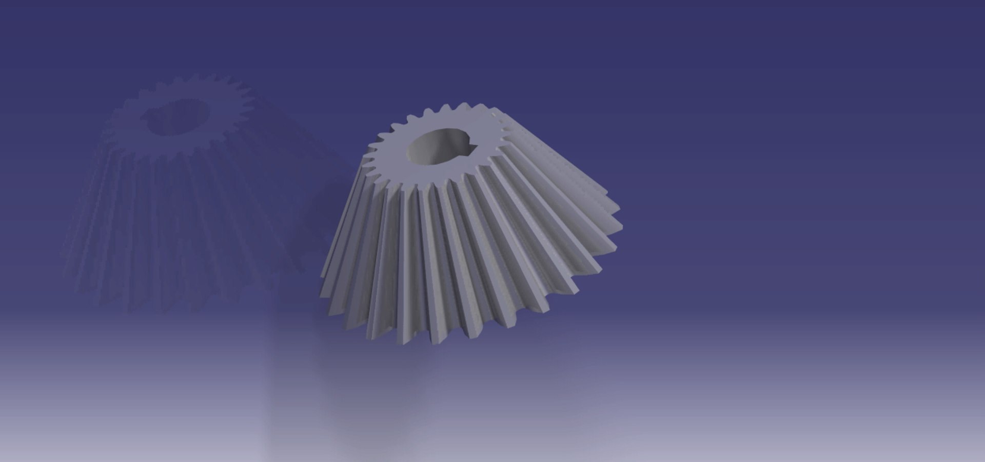 3d Bevel Gear Model