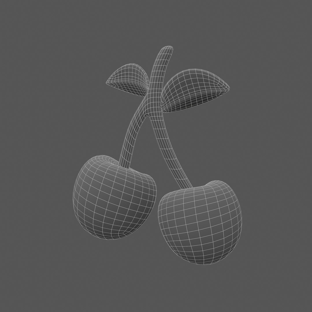 Cartoon Cherry 3D Model - TurboSquid 1944865