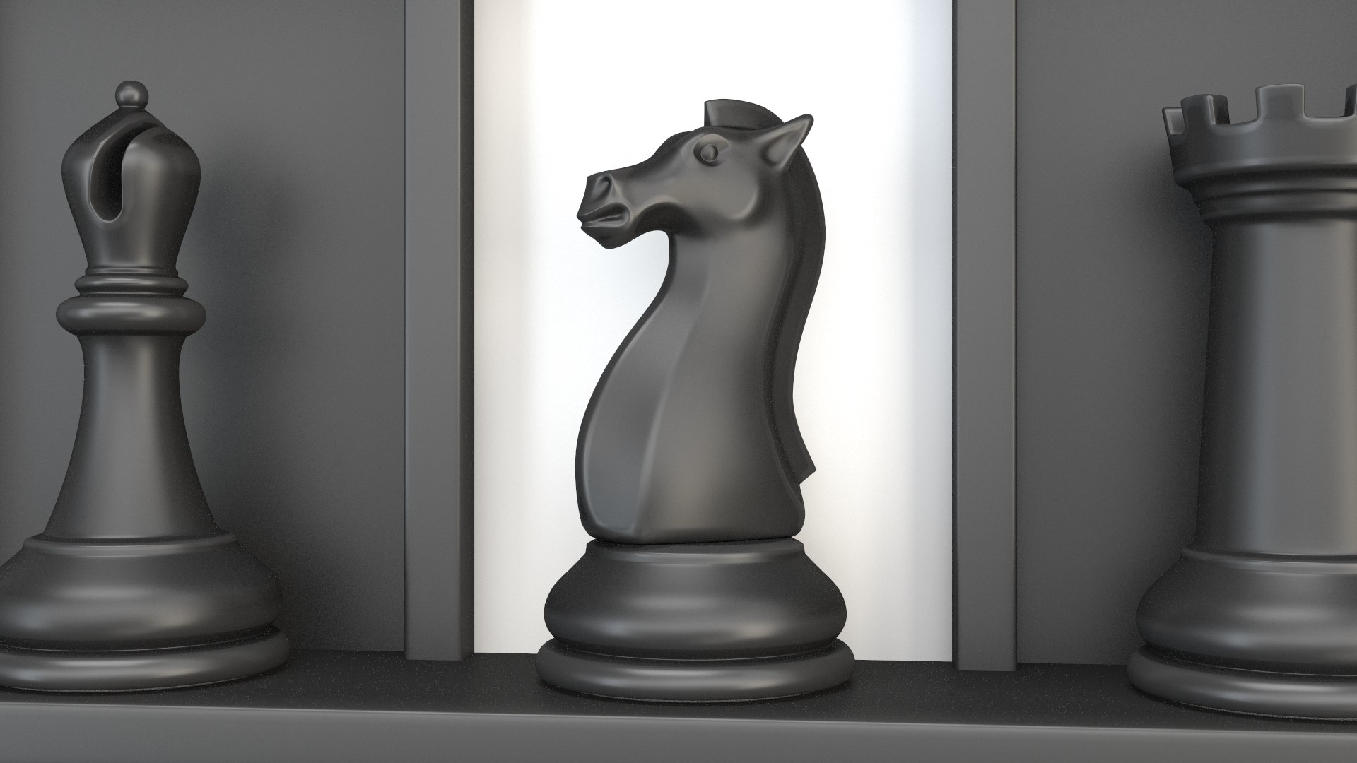 3D model Vertical Chess Set - TurboSquid 1753846
