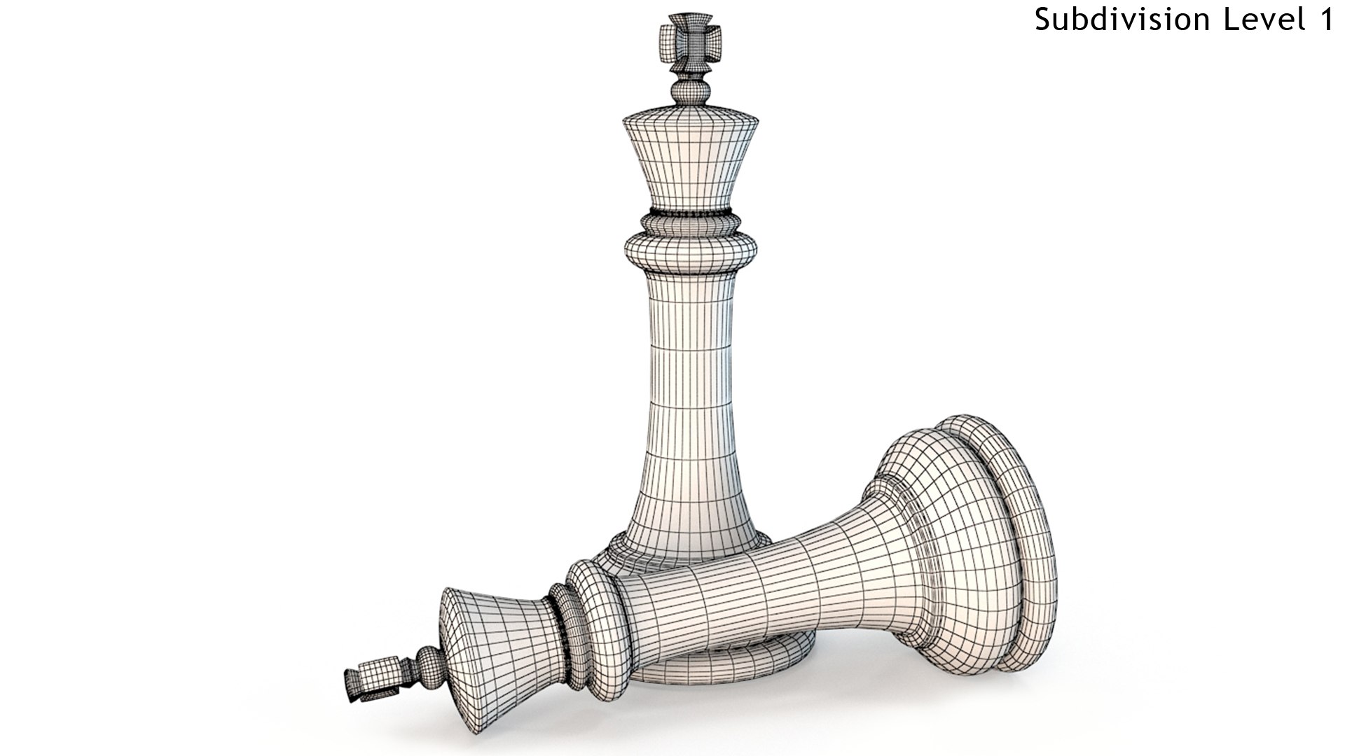3D model Vertical Chess Set - TurboSquid 1753846