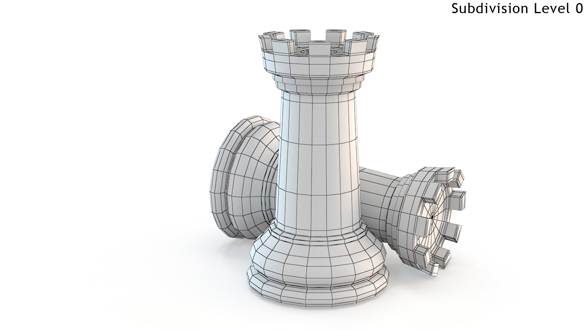 3D model Vertical Chess Set - TurboSquid 1753846