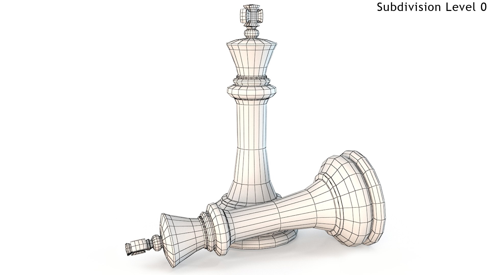 3D model Vertical Chess Set - TurboSquid 1753846
