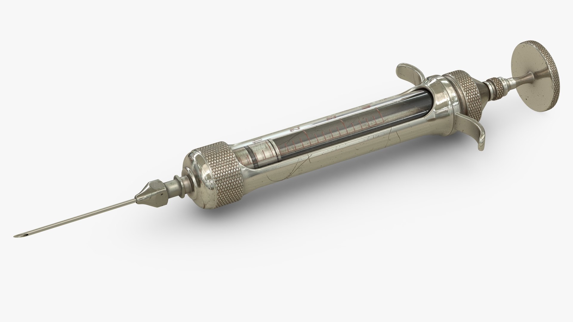 3D Model Vintage Syringe 4 - TurboSquid 1950353