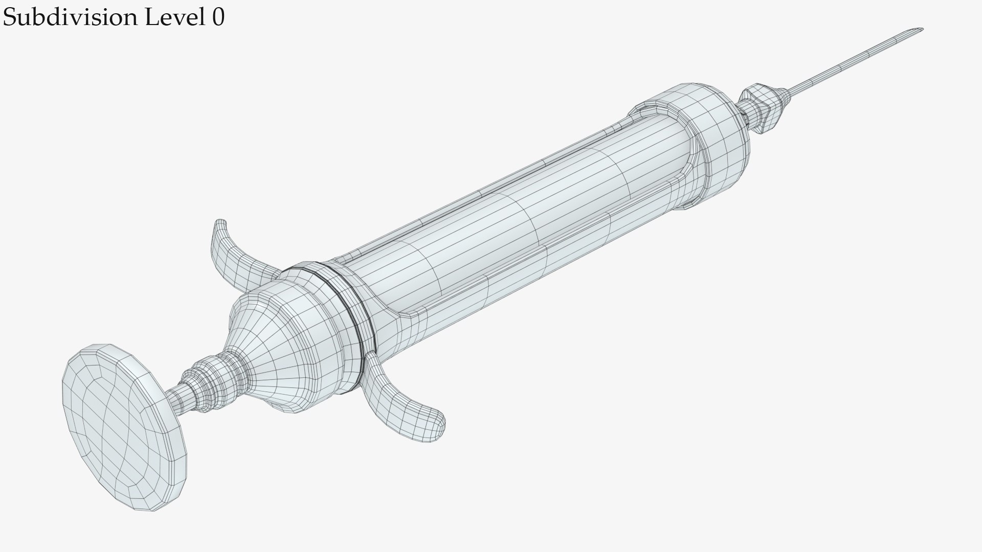 3D Model Vintage Syringe 4 - TurboSquid 1950353