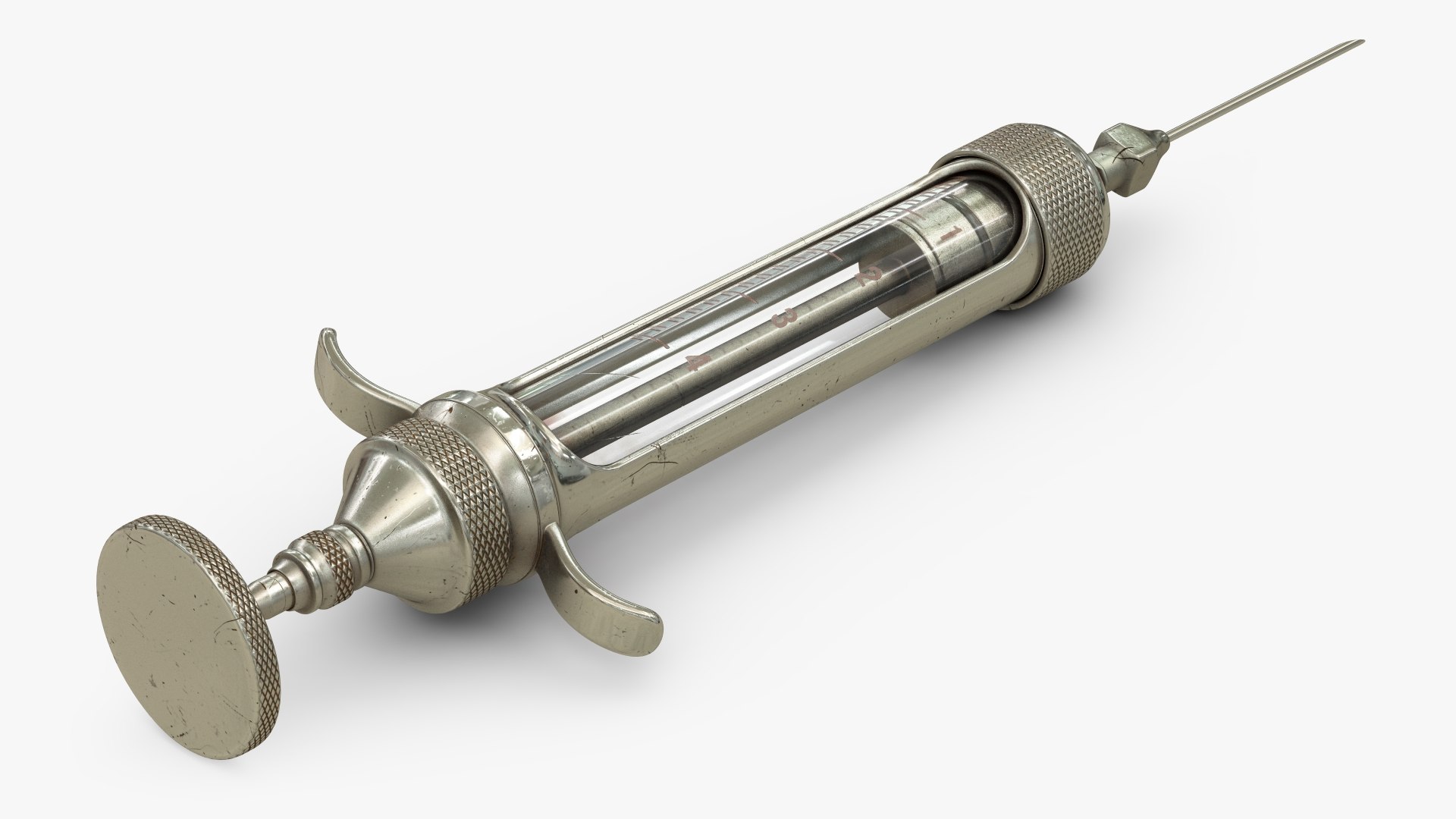 3D Model Vintage Syringe 4 - TurboSquid 1950353