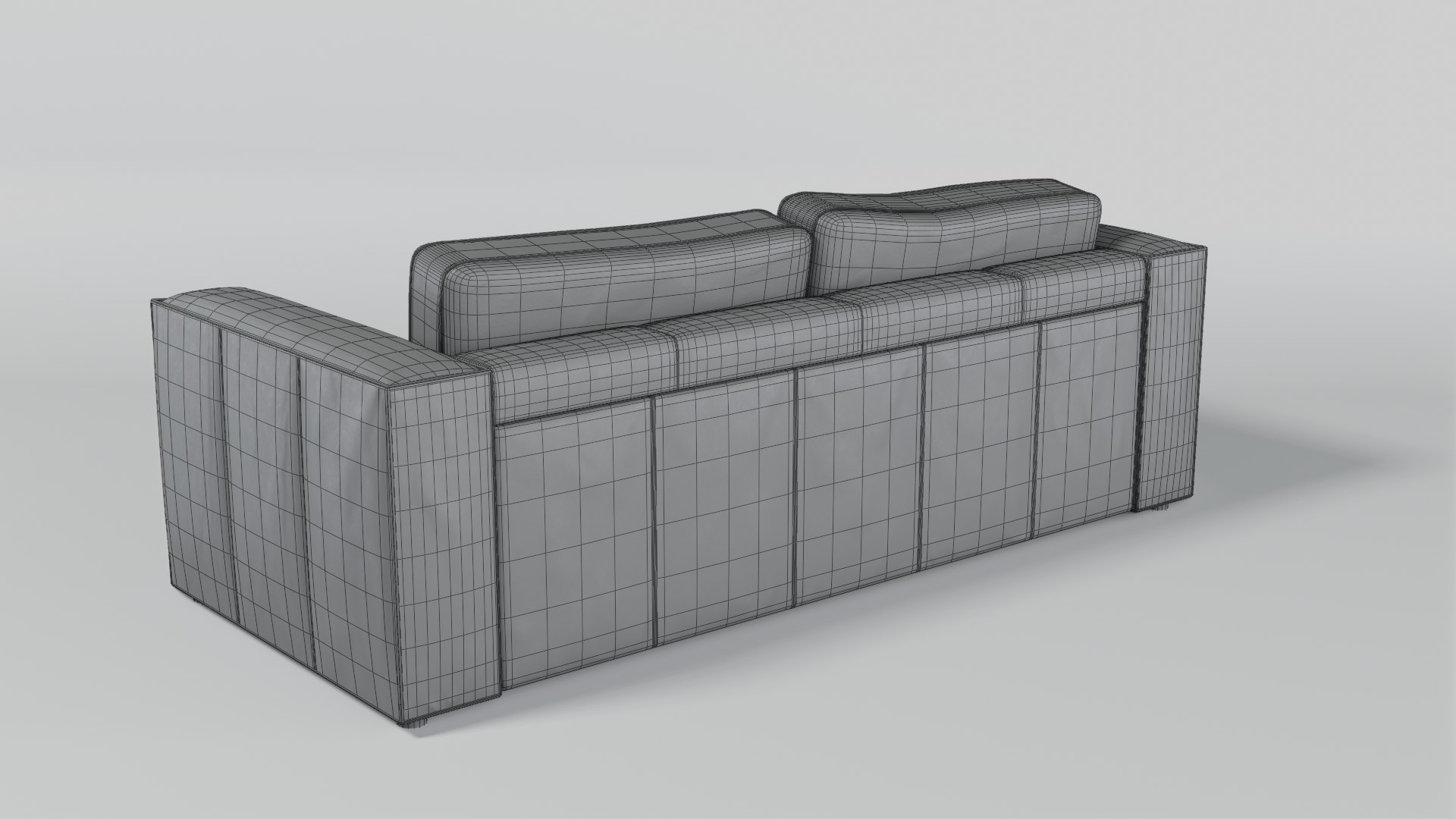 3D Leather Couch model - TurboSquid 2092043