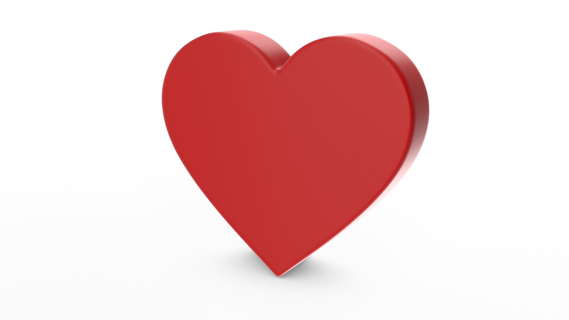 Heart Symbol 3D Model - TurboSquid 2133503