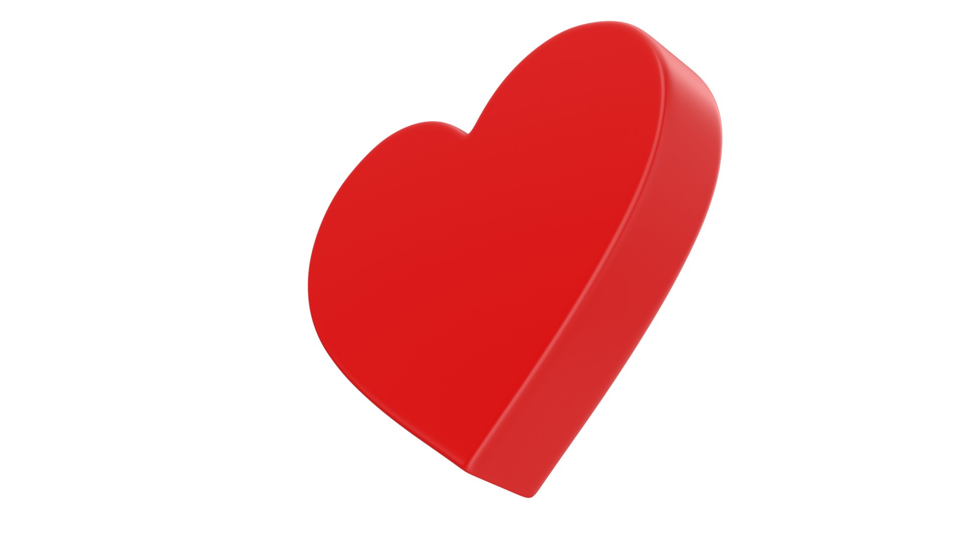 Heart Symbol 3D Model - TurboSquid 2133503