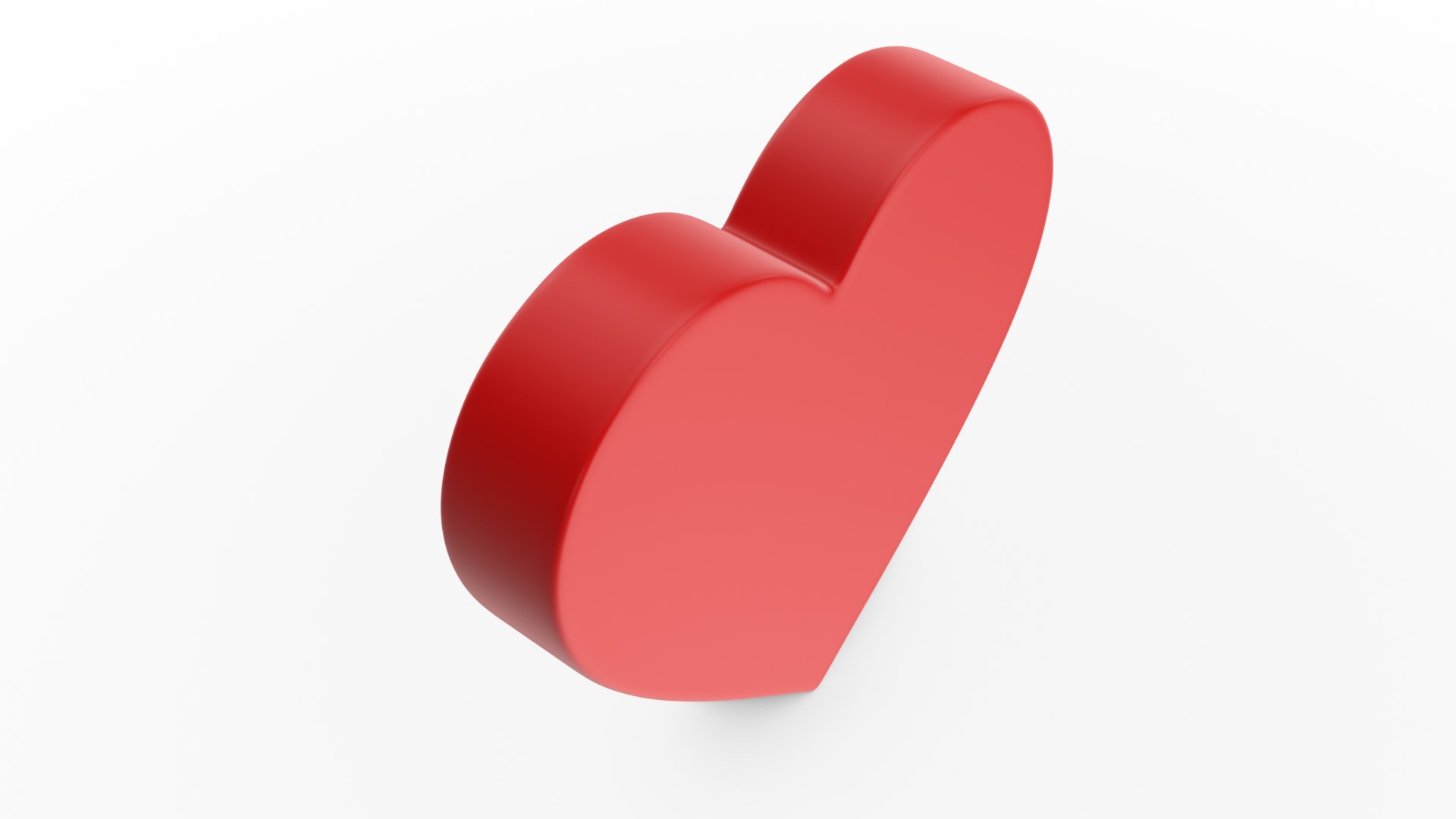 Heart Symbol 3D Model - TurboSquid 2133503