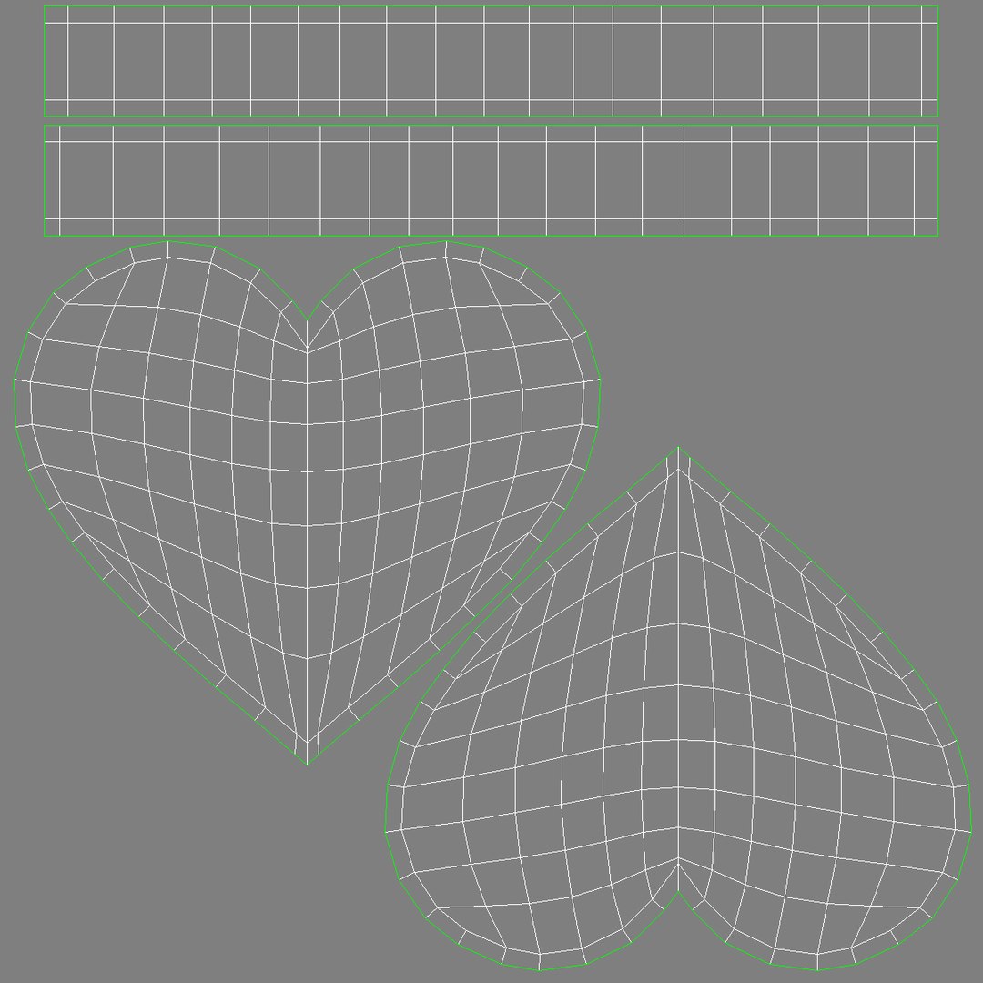 Heart Symbol 3D Model - TurboSquid 2133503