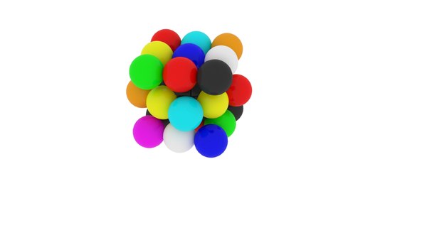3D model molecube colors - TurboSquid 1704665