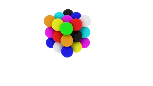 3D model molecube colors - TurboSquid 1704665