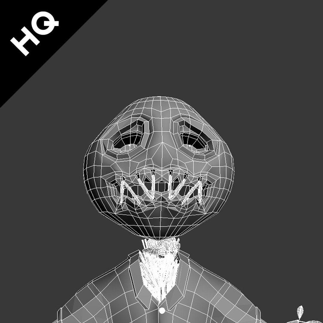 Scarecrow Crow Scare 3d Max