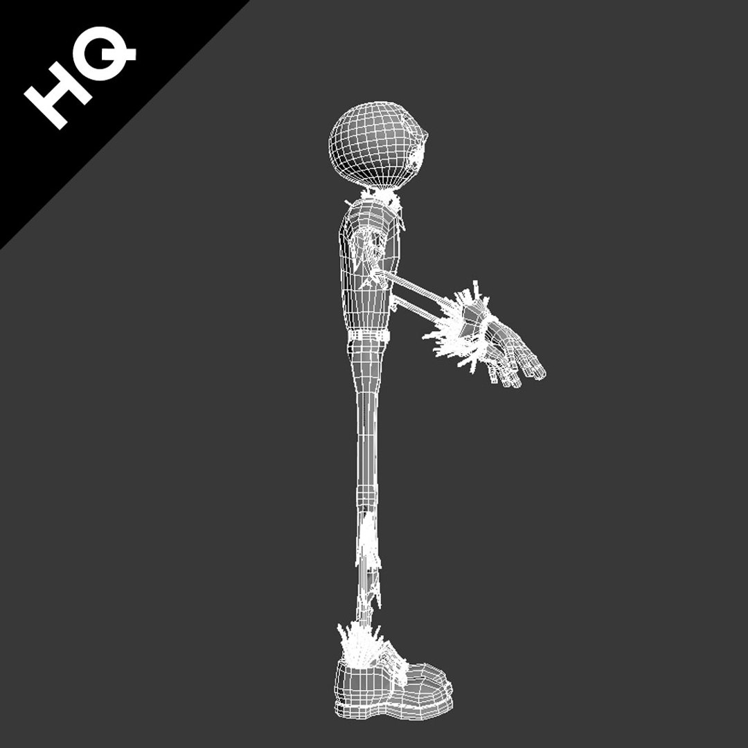 Scarecrow Crow Scare 3d Max