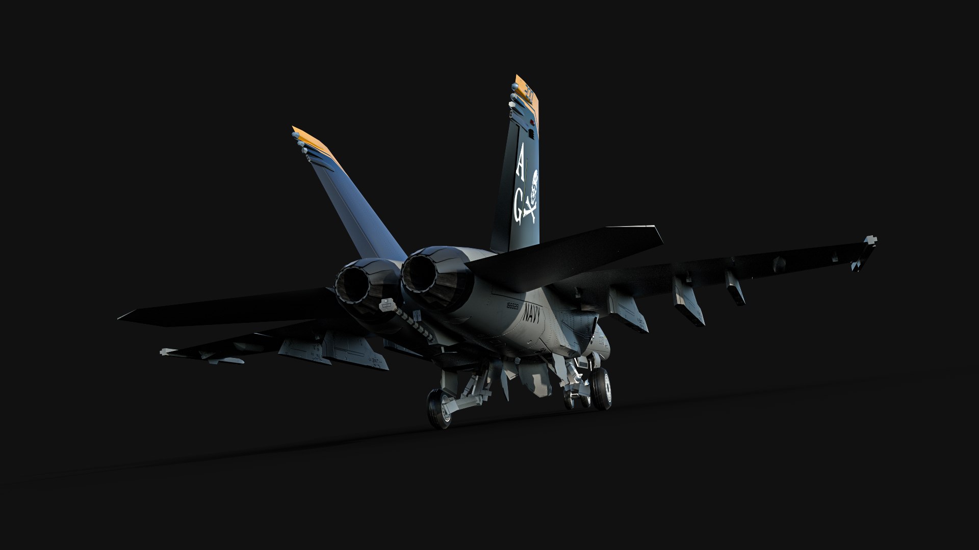 F-18F Super Hornet Model - TurboSquid 1751391