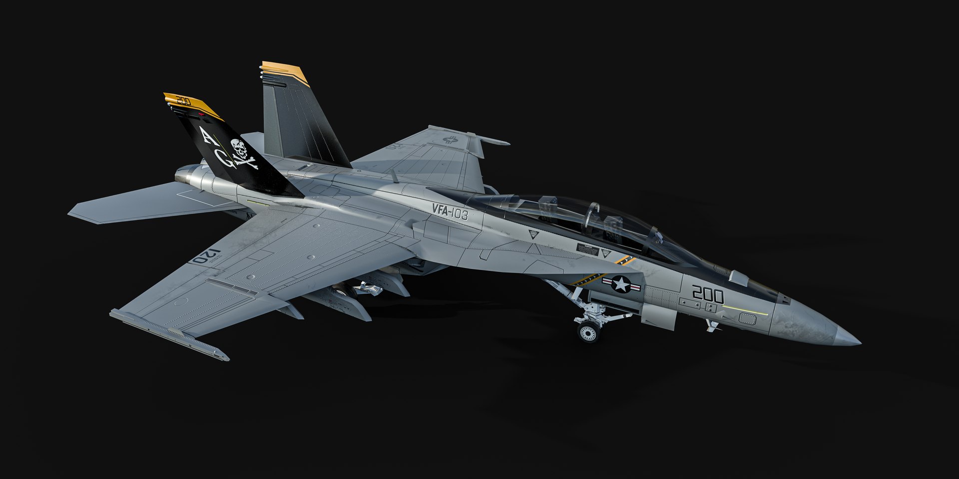 F-18F Super Hornet Model - TurboSquid 1751391