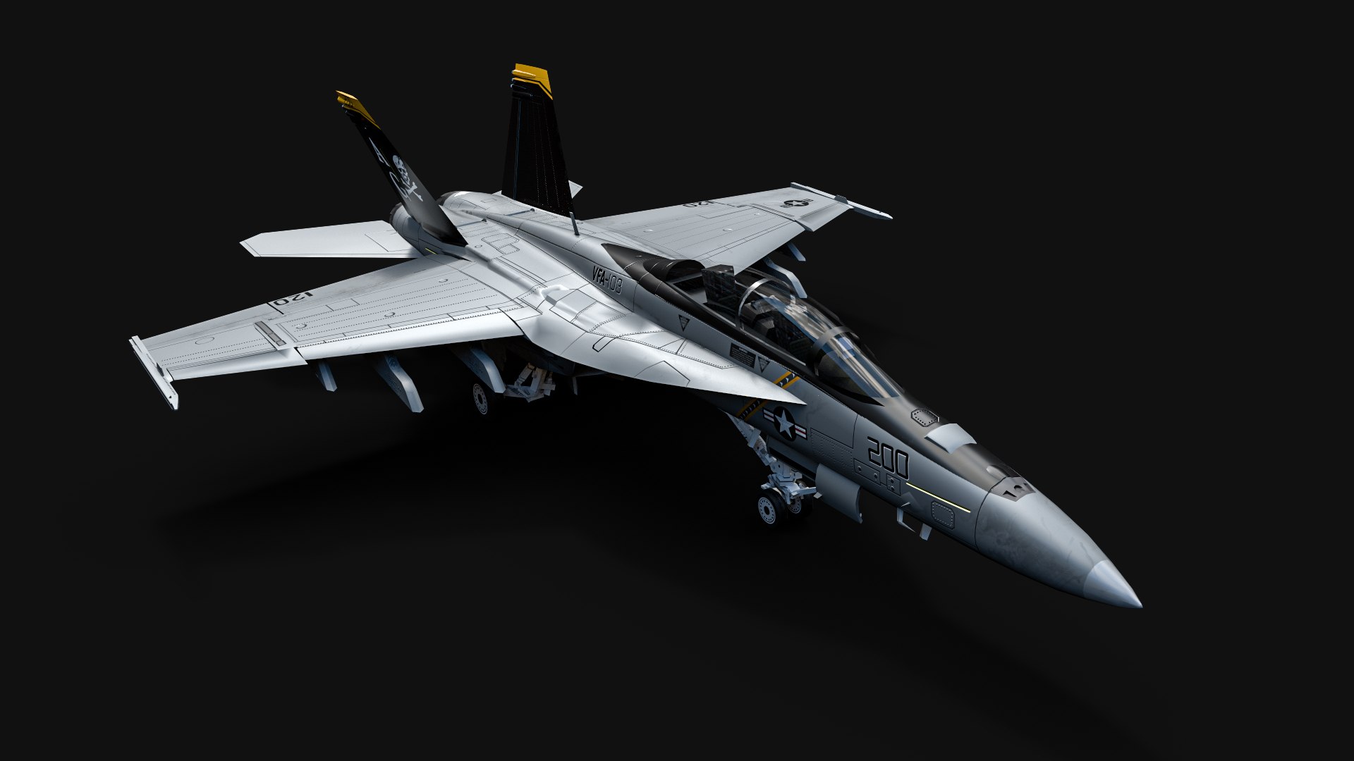 F-18F Super Hornet Model - TurboSquid 1751391