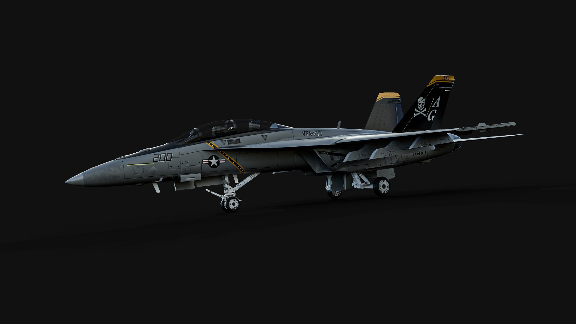 F-18F Super Hornet Model - TurboSquid 1751391