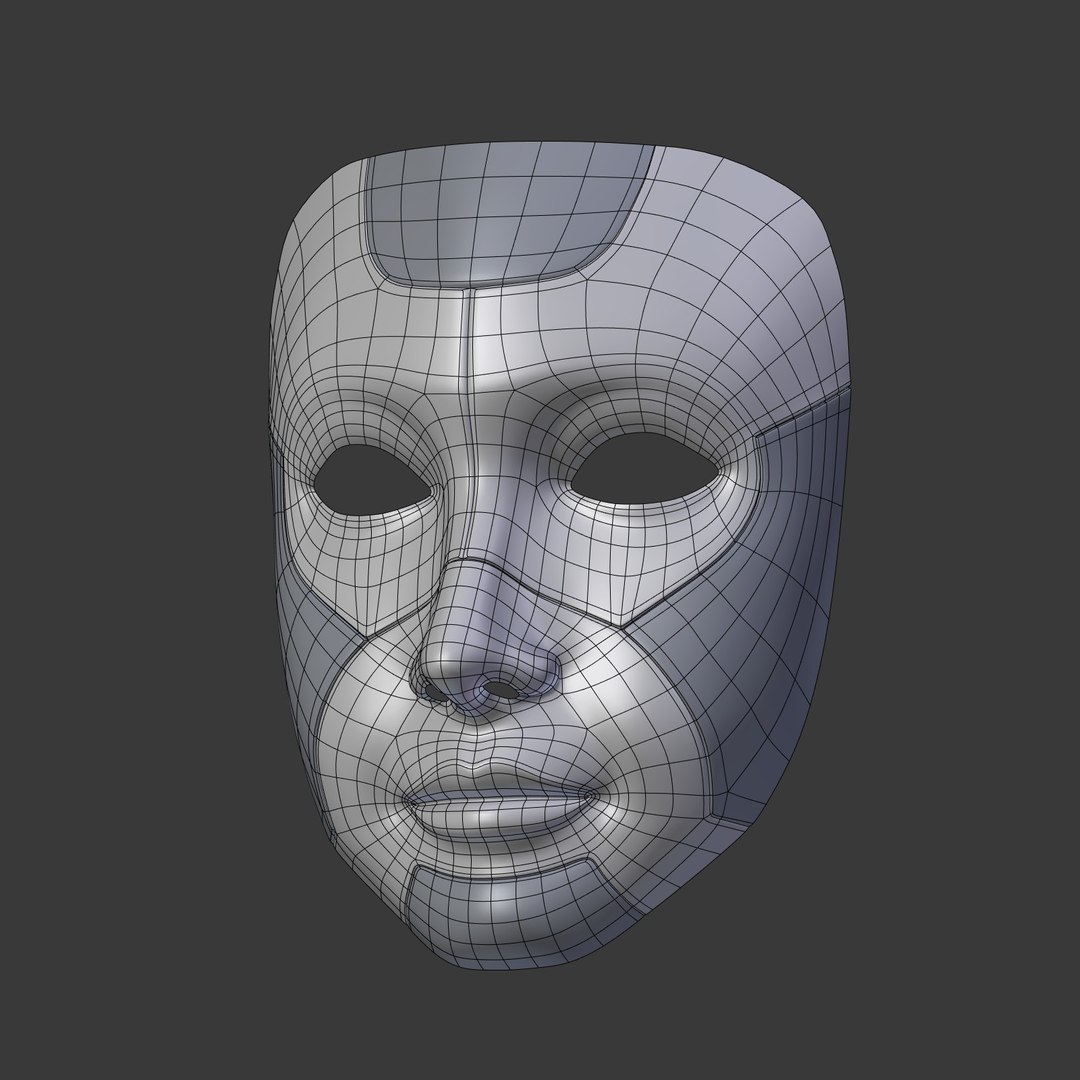 3D model robot mask - TurboSquid 1569565