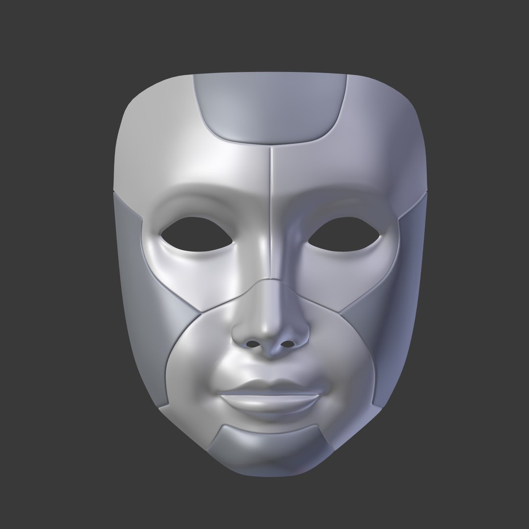3D model robot mask - TurboSquid 1569565