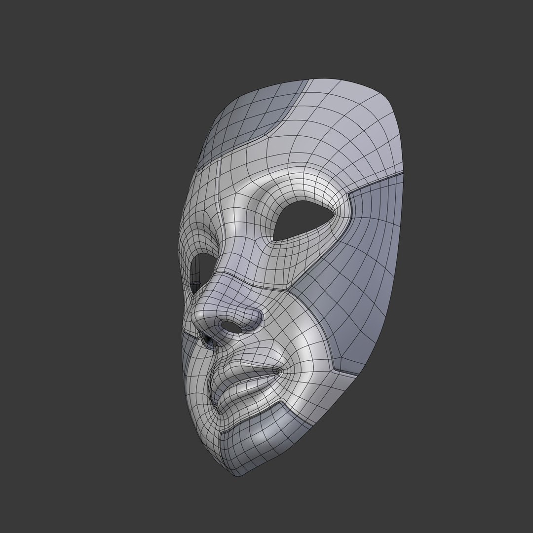 3D model robot mask - TurboSquid 1569565