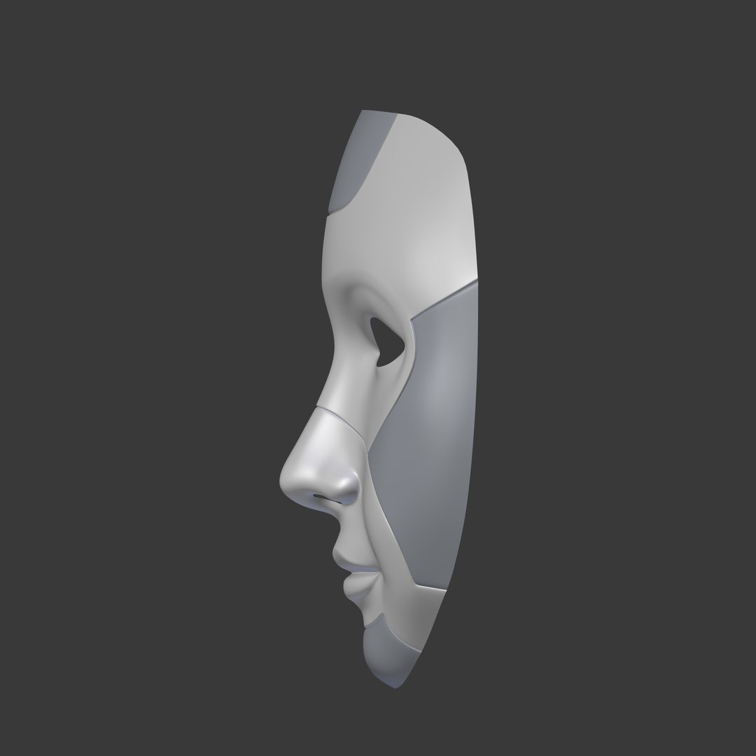 3D model robot mask - TurboSquid 1569565