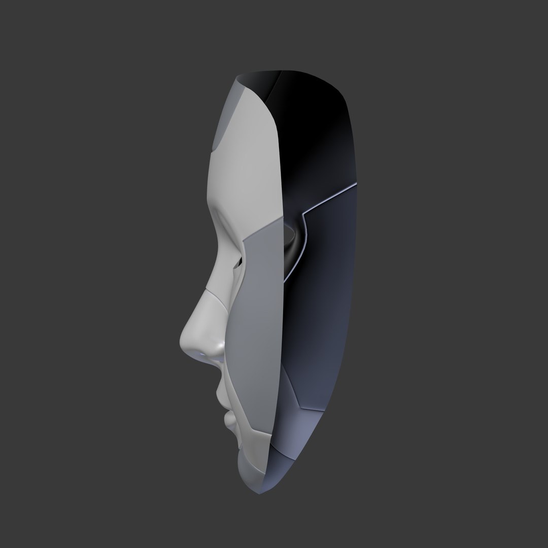 3D model robot mask - TurboSquid 1569565