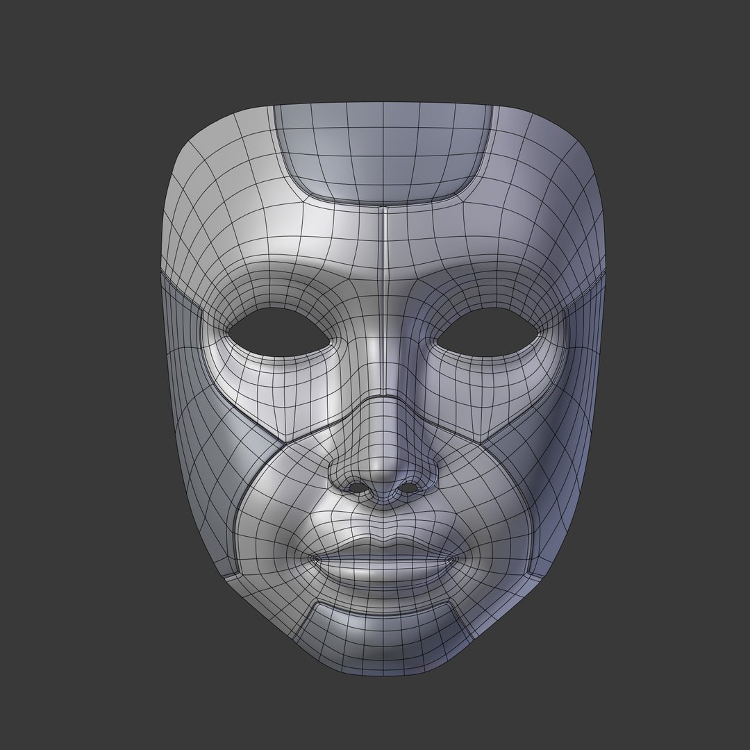 3D model robot mask - TurboSquid 1569565
