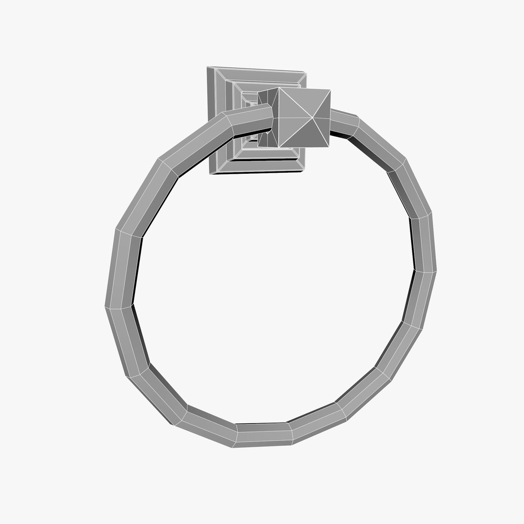 3d Towel Ring Model