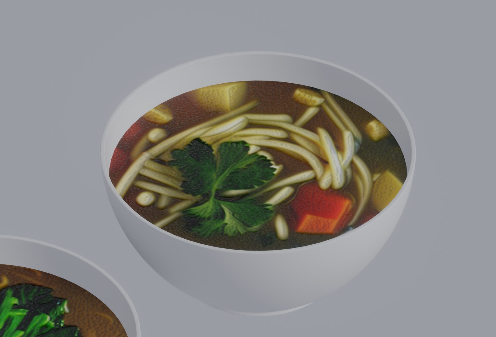 3D Soup Bowls - TurboSquid 2197245