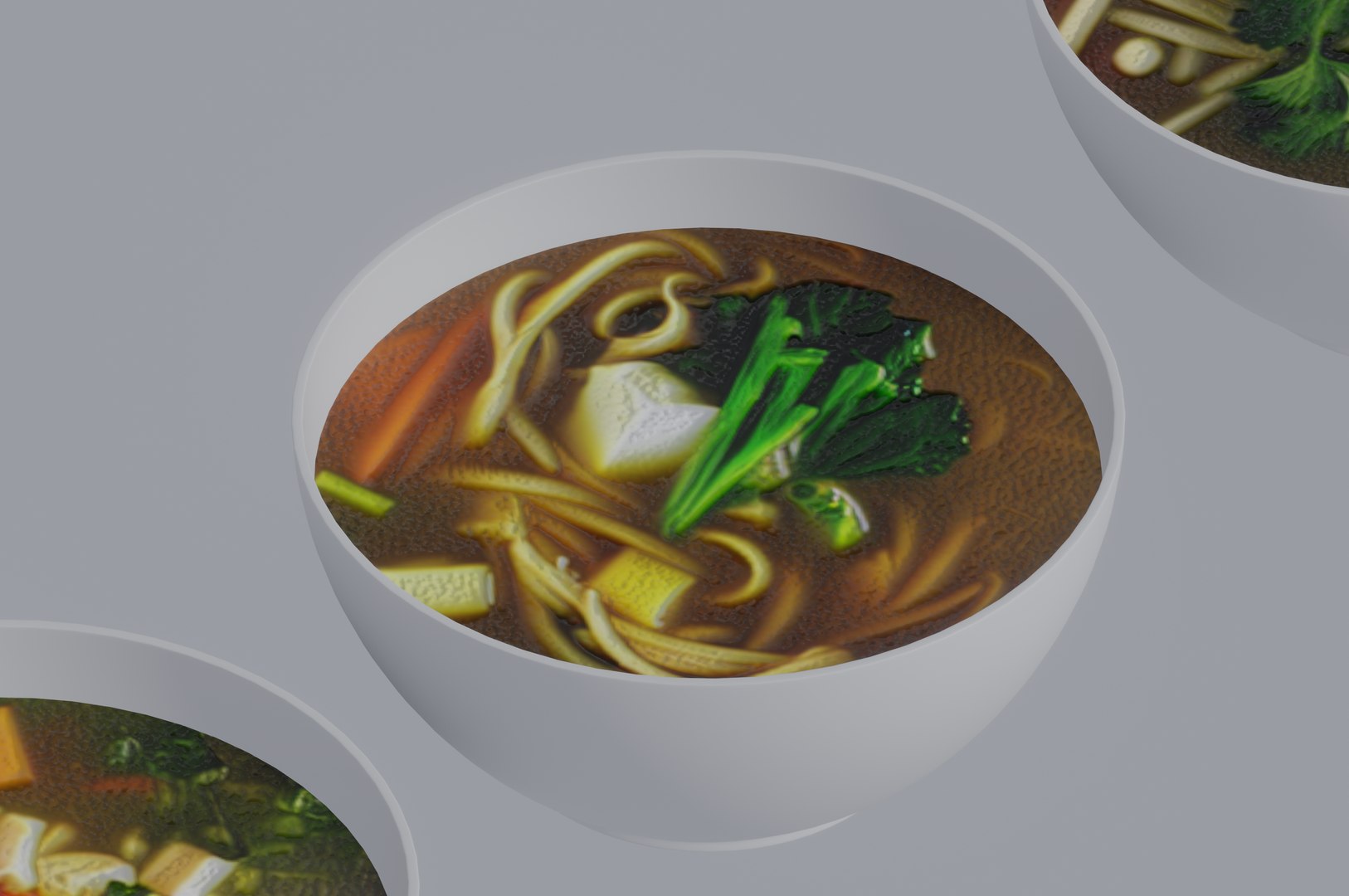 3D Soup Bowls - TurboSquid 2197245