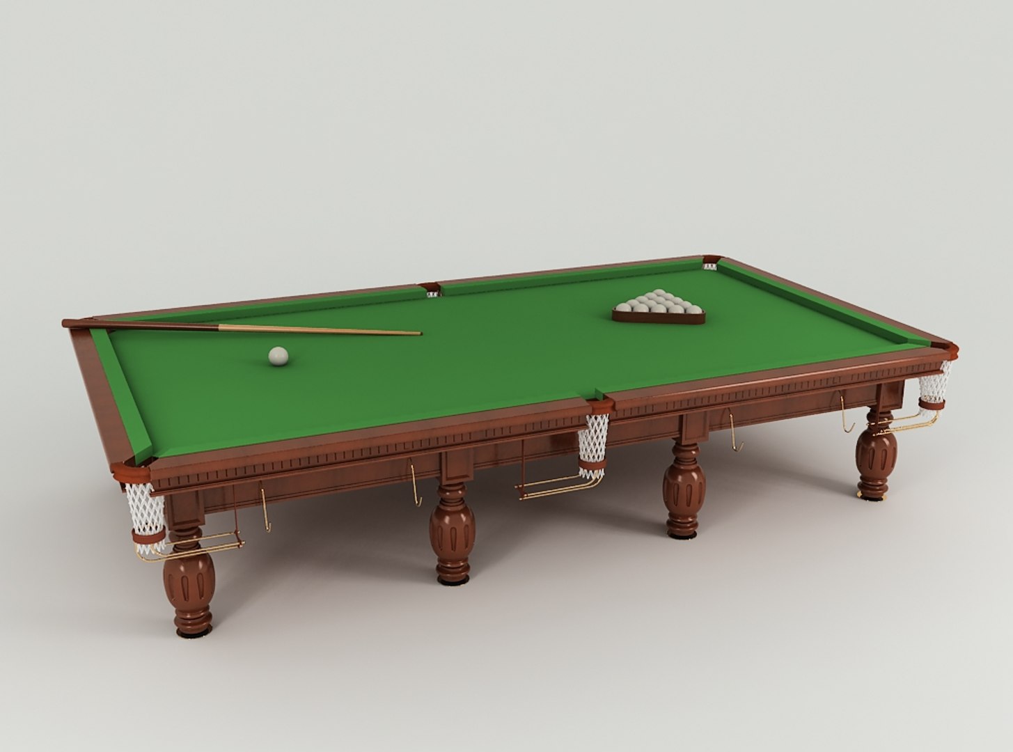 Pool Table 3d Model