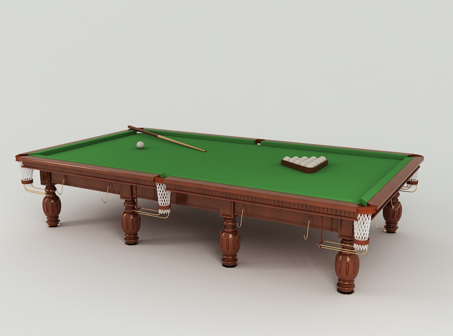 Pool Table 3d Model