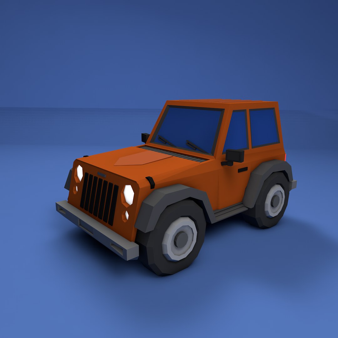 3D Jeep Model - TurboSquid 1229578