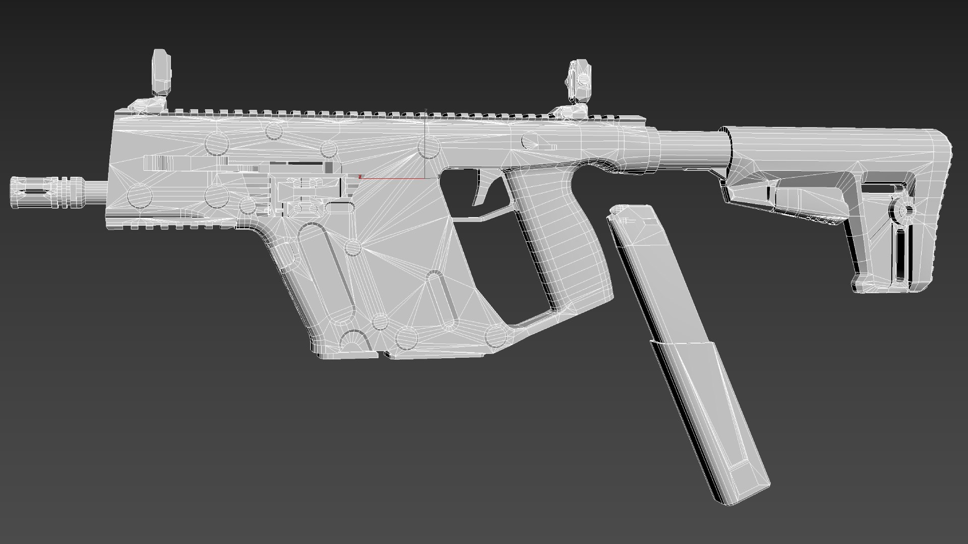3D Kriss Vector SMG Model - TurboSquid 2237994