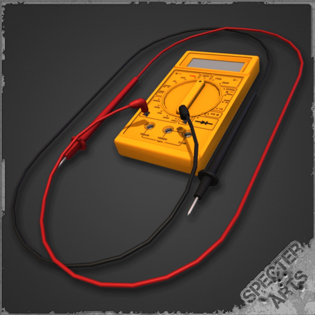 Multimeter Probes Test 3d 3ds