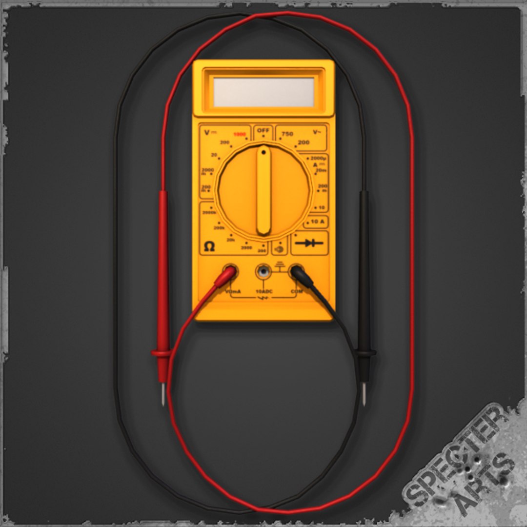 Multimeter Probes Test 3d 3ds