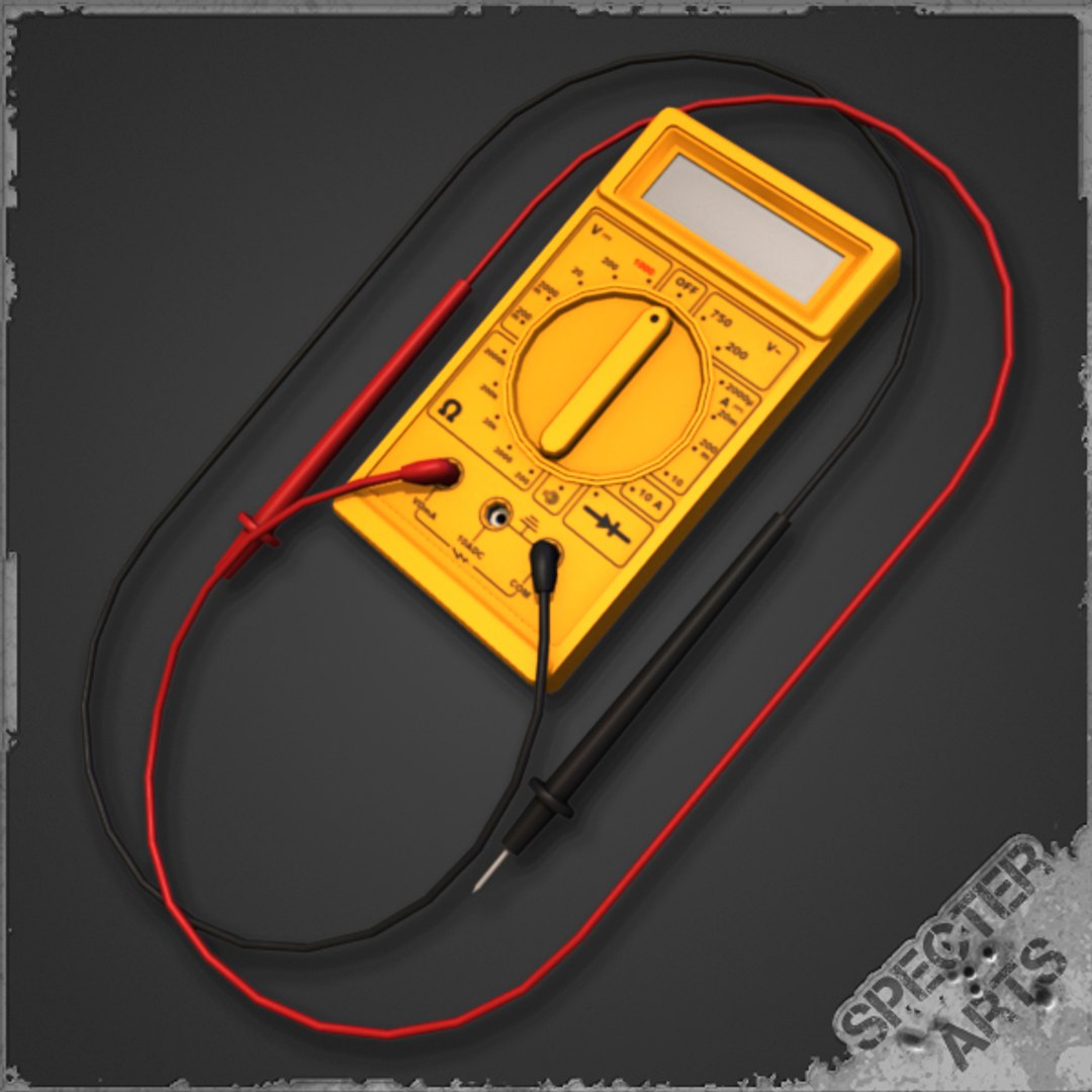 Multimeter Probes Test 3d 3ds