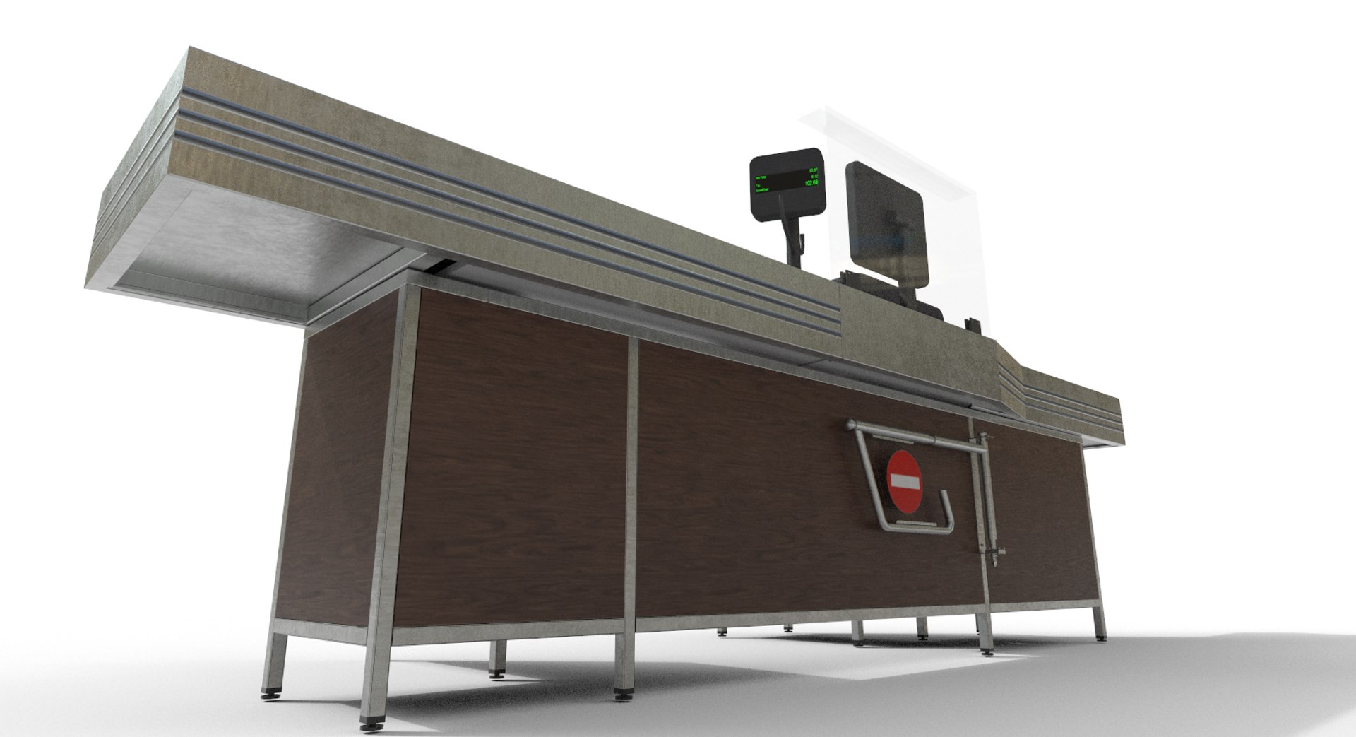 Cash Register 3D Model - TurboSquid 1698574